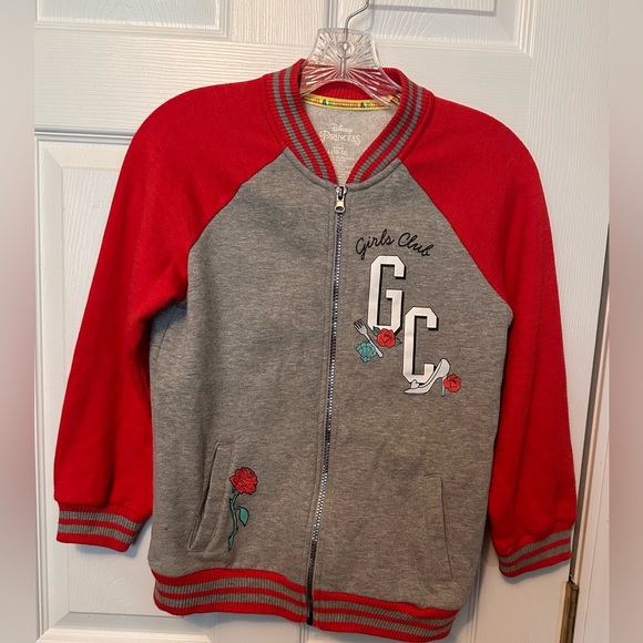 Disney | Jackets & Coats | Disney Princess Girls Club Varsity Jacket ...